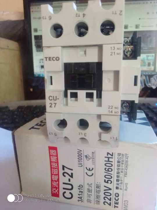Contactor TECO CU-27 | Lazada Indonesia