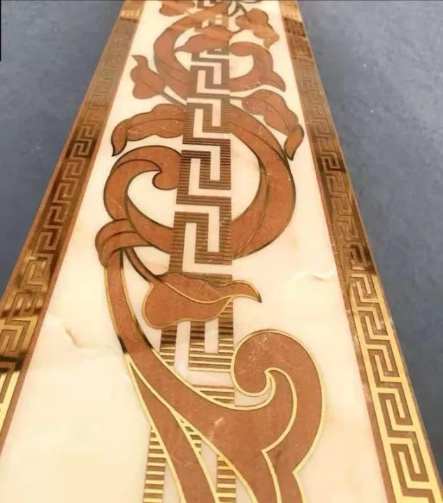 Italian LV Porcelain Tiles 10x30 cm LV Tiles Border Luxury edition ...