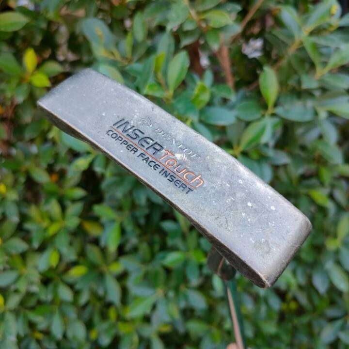 PUTTER DUNLOP INSER TOUCH COPPER FACE INSERT เป็นหน้าทองแดงแท้ สุดนุ่ม ...