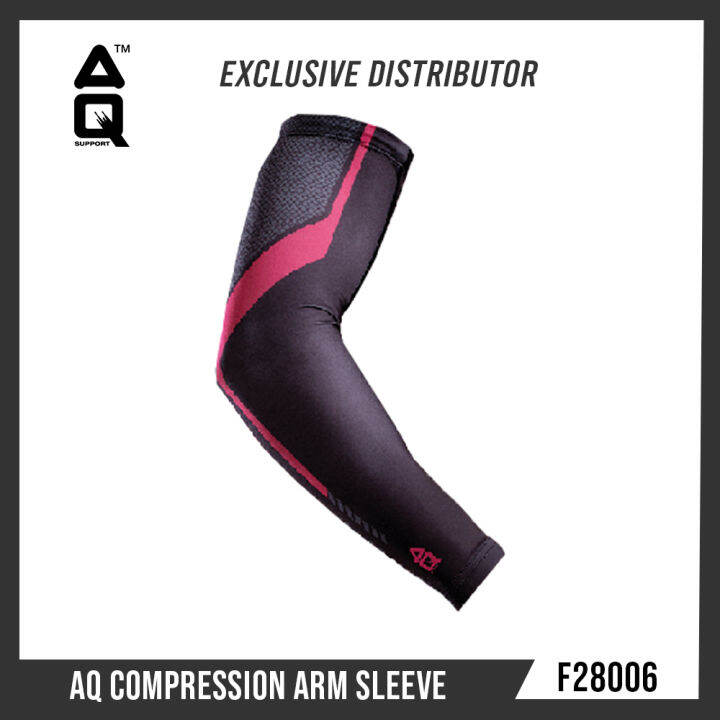 AQ Compression Arm Sleeve (Classic Pink) | Lazada PH