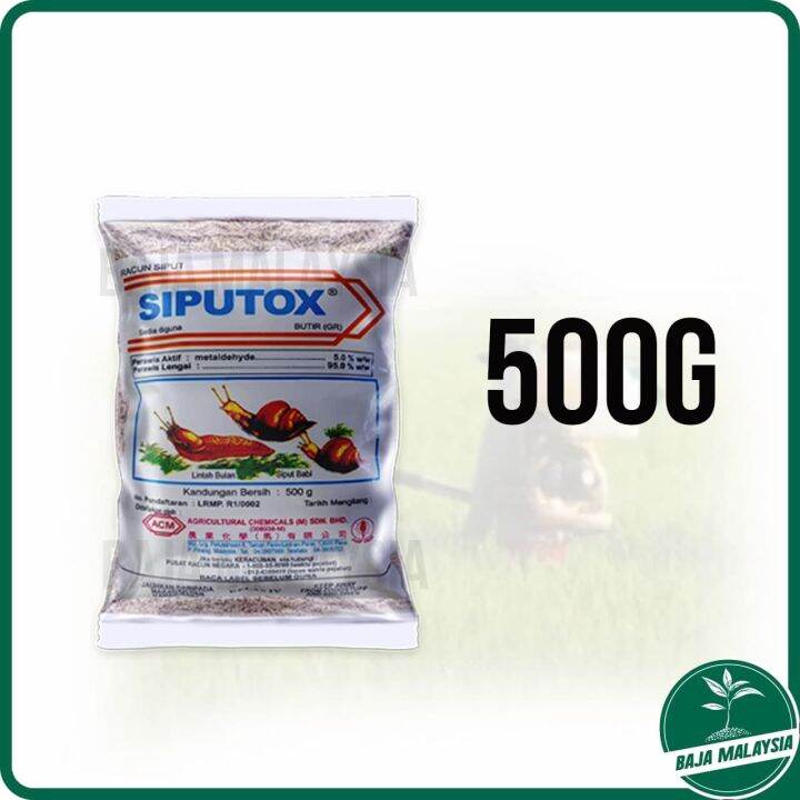 SIPUTOX Snail Bait 500g Pesticide Snail Killer (Same As Esaro) Ubat ...
