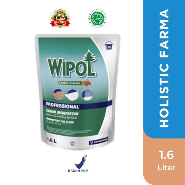 Wipol Cairan Desinfektan 1.6 Liter | Lazada Indonesia