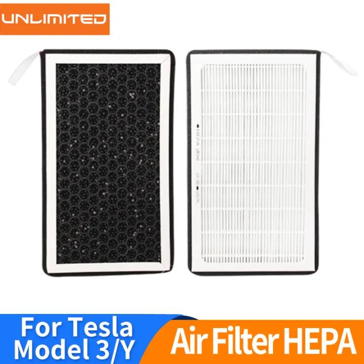 Air Filter HEPA Air-Filter For Tesla Model 3 Model Y With Activated ...