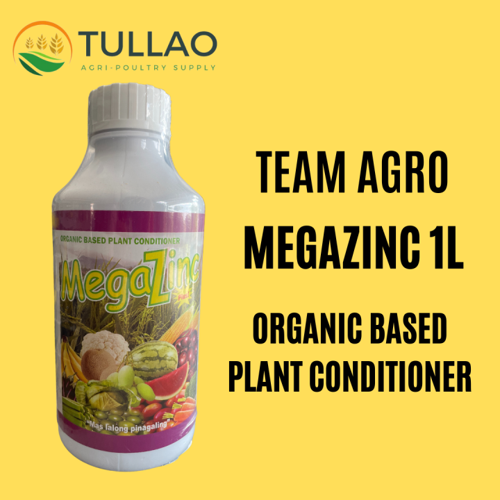 Team Agro MEGAZINC Organic Based Plant Conditioner 1L | Lazada PH
