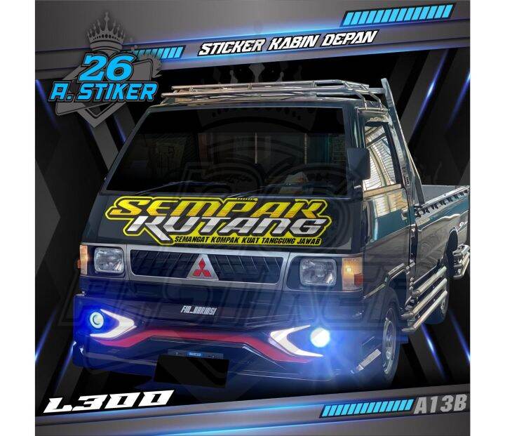 Stikerl Kabin Depan L300, FUTURA, NEW CARRY, DLL, ALL PICK UP SEMPAK ...