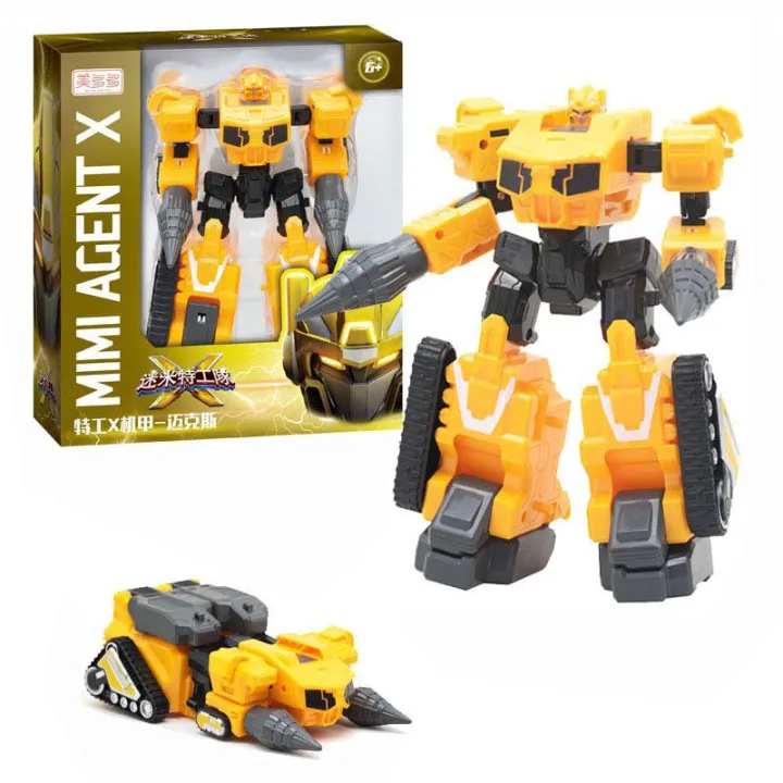 5 Styles Miniforce X Lucybot Lucy Bot Ranger Transformer Machine Car ...