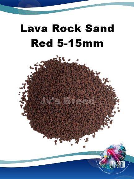 Red Lava Bits Rock Good for Substrate/Aquarium/Plant | Lazada PH