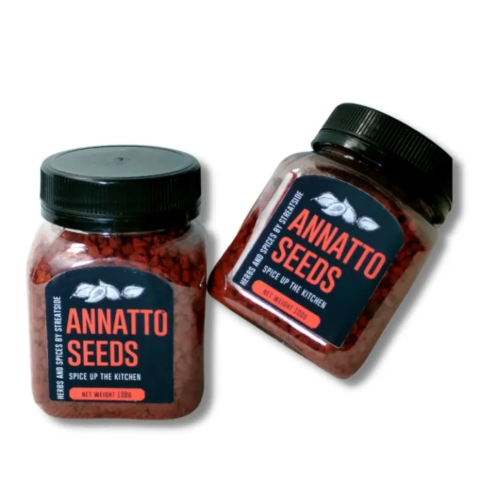 Streatside Herbs and Spices Annatto/Achuete Seeds 100g | Lazada PH