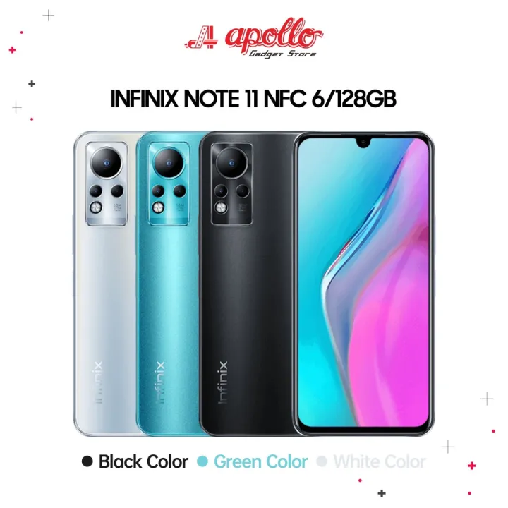Infinix Note 11 NFC 6/128GB Garansi Resmi Indonesia | Lazada Indonesia