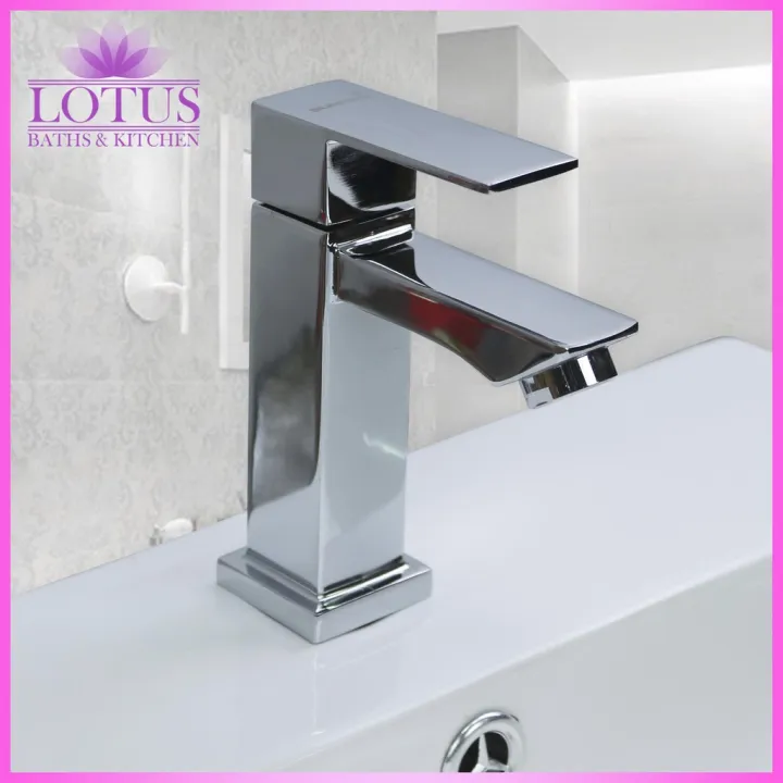 Lotus S 1401 Modern Stainless Steel Bathroom Sink Water Tap Faucet ...