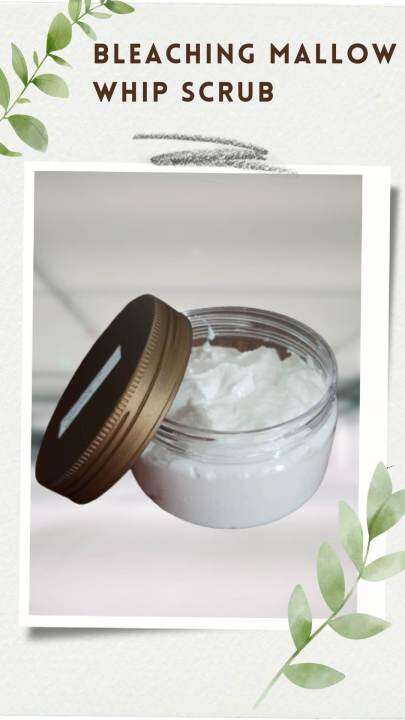 WHIPPED SCRUB BLEACHING MALLOW 250ML -Exfoliates dead skin cells ...