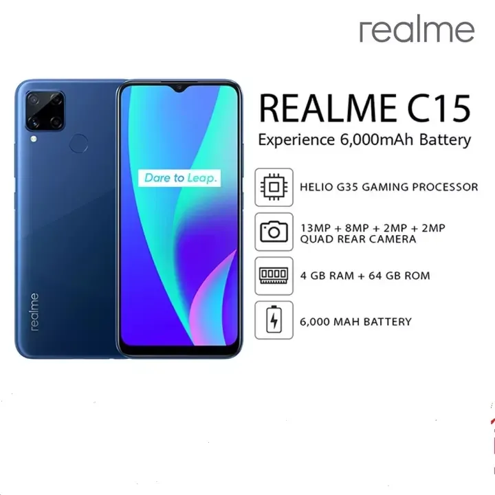 realme c15 original 4gb ram 128gb rom | Lazada PH