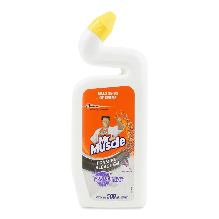 MR. MUSCLE Foaming Bleach Gel Lavender 500ml | Lazada PH