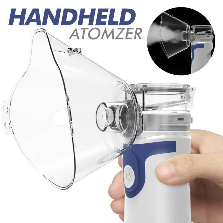 Handheld Mini Inhalator Auto Clean Inhale Silent Inhaler Rechargeable ...