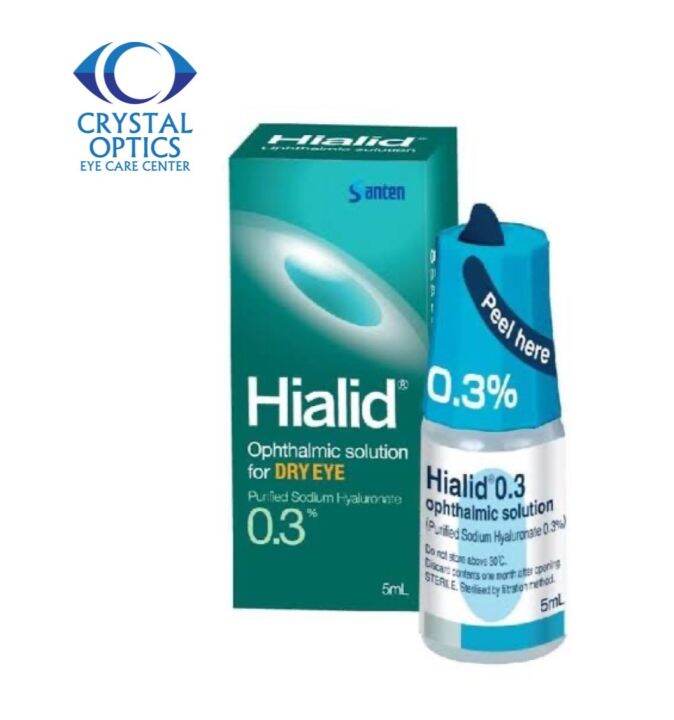Hialid 0.3% Ophthalmic Solution for DRY EYES (5ml) 2025 Expiry) | Lazada PH