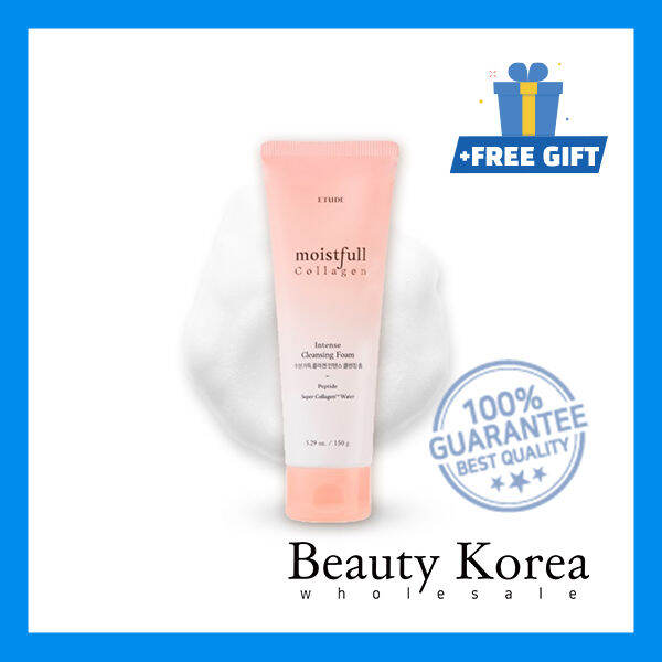 [ETUDE HOUSE] Moistfull Collagen Intense Cleansing Foam 150g | Lazada