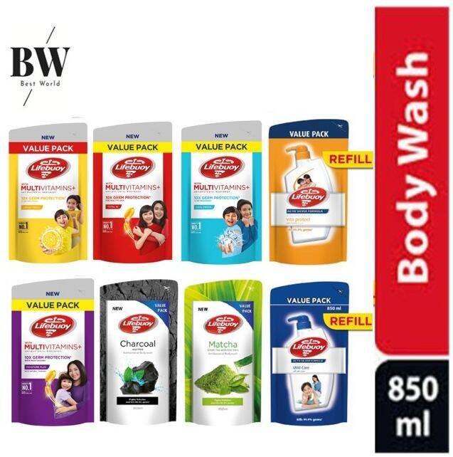 LIFEBUOY Body Wash Refill Pack 850ml | Lazada