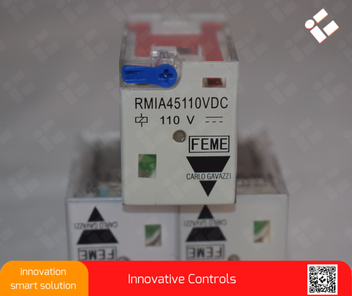 RMIA45110VDC + ZMI4NA Carlo Gavazzi Industrial Electromechanical Relays ...