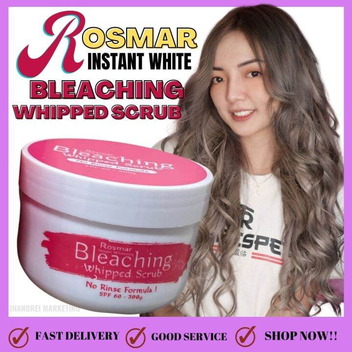 TOP TRENDING!! Rosmar Instant White Bleaching Whipped Scrub 300g SPF60 ...