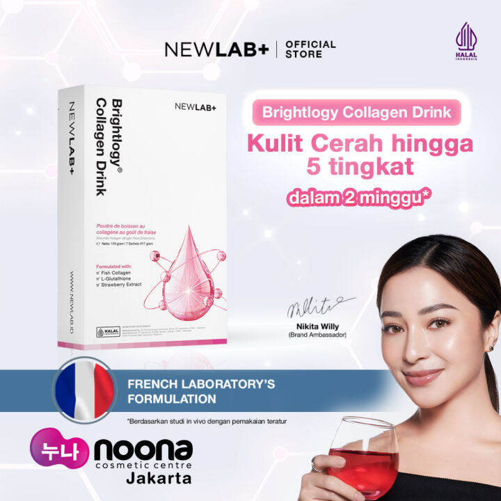 NEWLAB BRIGHTLOGY COLLAGEN DRINK 250GR | Lazada Indonesia