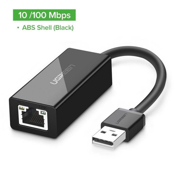 Ugreen Ethernet Adapter USB 2.0 To LAN Rj45 100MBPS | Lazada Indonesia
