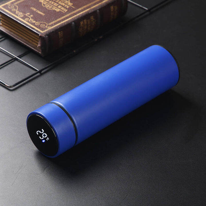 Tumbler LED 500ml mode botol termos pintar tampilan LED botol termos ...