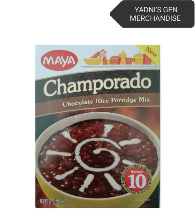 Maya Champorado Chocolate Rice Porridge Mix 227g | Lazada PH
