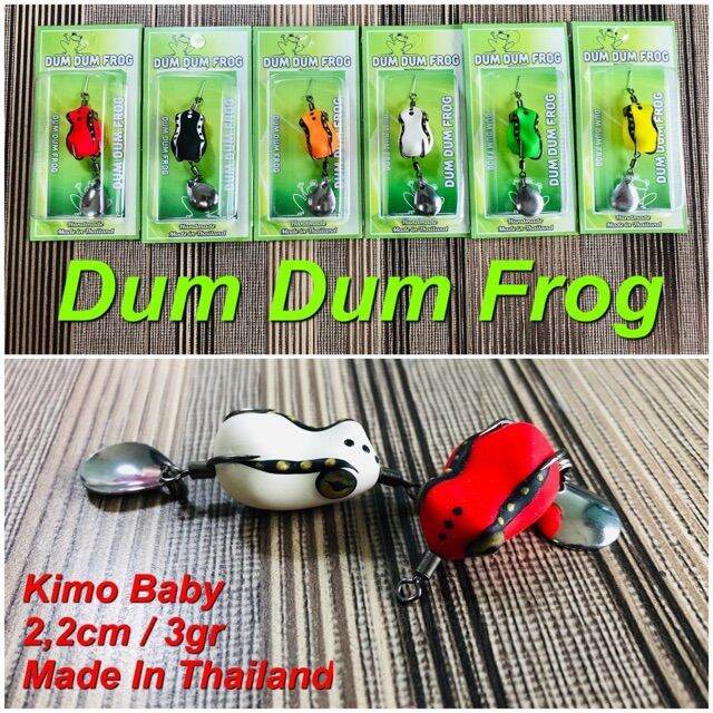Soft frog dum dum frog kimo baby asli made in thailand | Lazada Indonesia