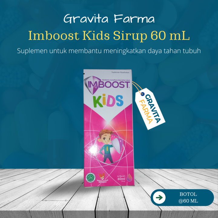 Imboost Kids Sirup 60 mL | Lazada Indonesia