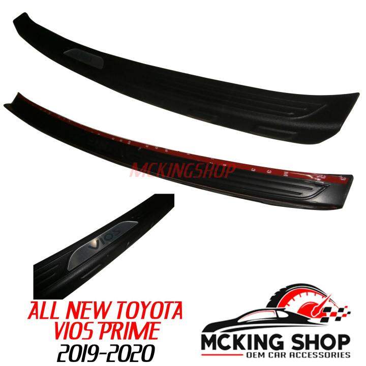 All New Toyota Vios Prime 2019-2020 Rear Bumper Step Sill Guard | Lazada PH