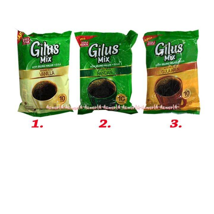 Tora Bika Gilus Mix 10sachet Sensasi Aroma Gula Aren Kopi Giling 10 pcs ...
