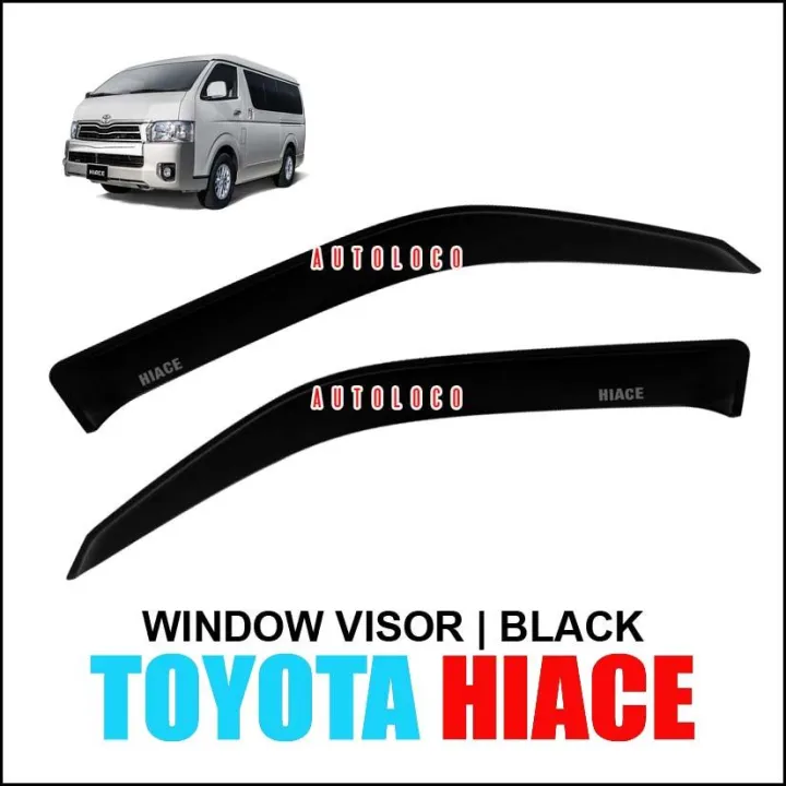 Rain Guard / Window Door Sun Visor for Toyota Hiace Commuter and ...