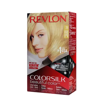REVLON Colorsilk Hair Color No. 71 Golden Blonde | Lazada PH