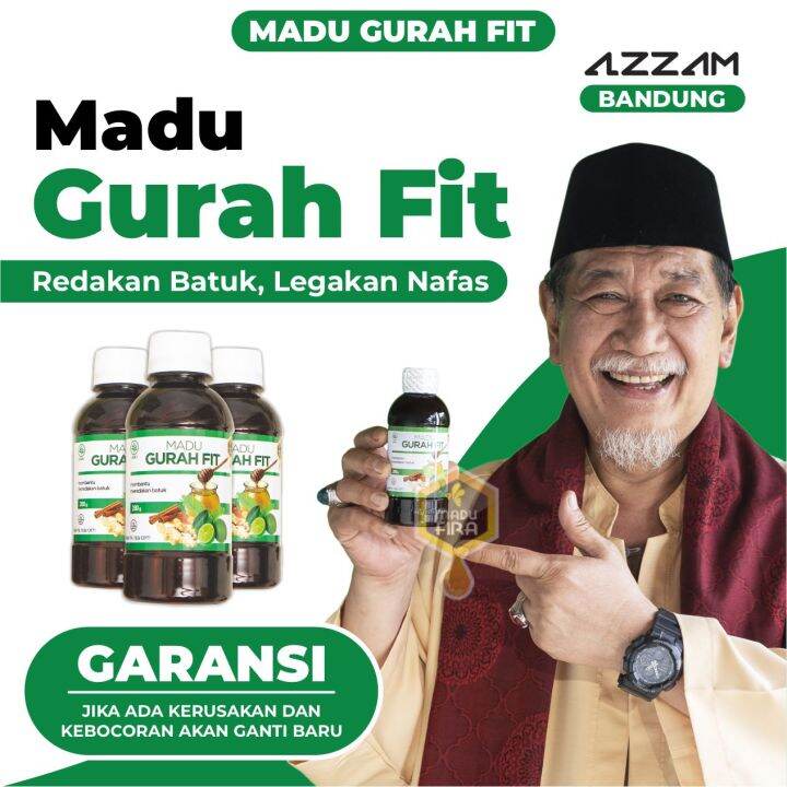 Madu Gurah Fit Obat Sesak Nafas Bronkitis Sinusitis Radang Tenggorokan ...