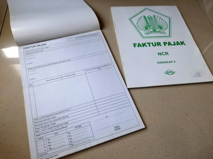 Buku Faktur Pajak NCR Rangkap 5 Non Carbon - SJS | Lazada Indonesia