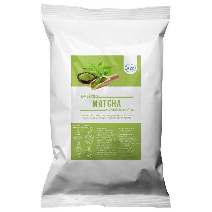 Top Creamery Matcha Powder Flavor 1kg | Lazada PH