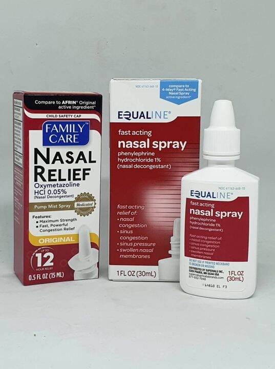 Nasal Spray for Clogged Nose Nasal Congestion Allergies Colds Sinus ...
