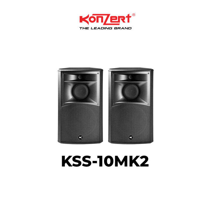 Konzert KSS-10MK2 Full Range Speaker FREE KONZERT SPEAKER WIRE KSW-416 | Lazada PH