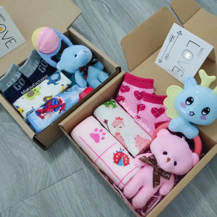 Newborn Baby Gift Box/ Baby Giftset For Newborn/ Gift Box Baby Bajet ...