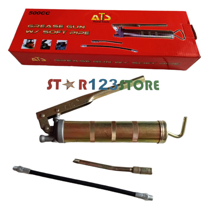 Pompa Gemuk 500 cc Stempet Tangan Hand Grease Gun 500cc | Lazada Indonesia