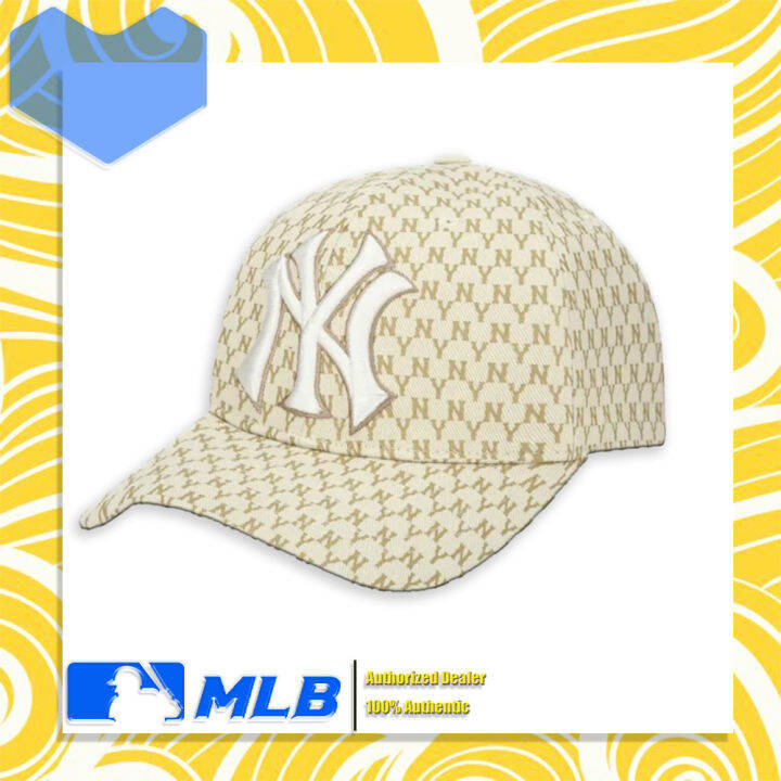 MLB NY UNISEX CURVED CAPNY NEW YORK YANKEE Apricot Caps | Lazada.co.th