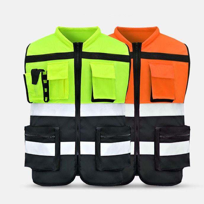 safety vest Locomotive reflective safety waistcoat juyou's ...
