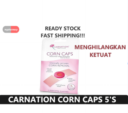 CARNATION CORN CAPS 5'S MEDICATED PLASTER | Lazada