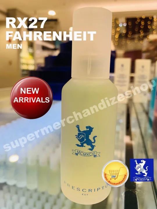 PRESCRIPTO PERFUME RX27 FAHRENHE1T FOR MEN | Lazada PH