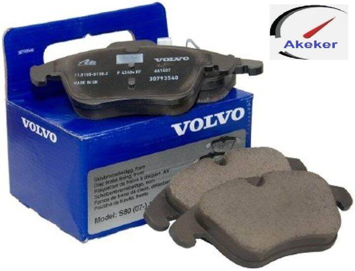 Genuine Volvo Front Brake Pads Kit S80 V70 S60 V60 XC70 30793540 ...