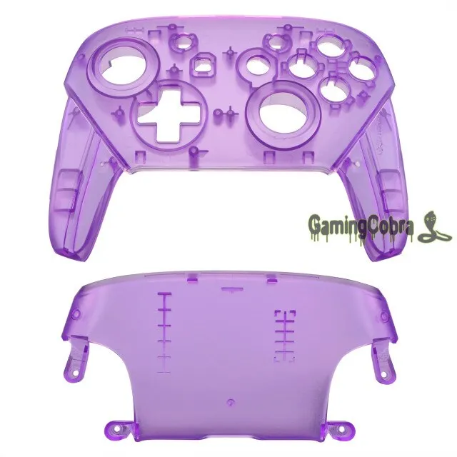 Clear Atomic Purple Faceplate and Backplate Replacement Shell Housing ...