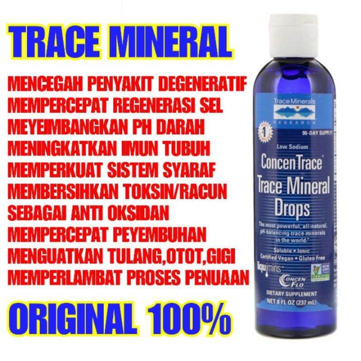 Harga Promo Trace Mineral 240ml CMD ( Concentrate Mineral Drops ) 4000 ...