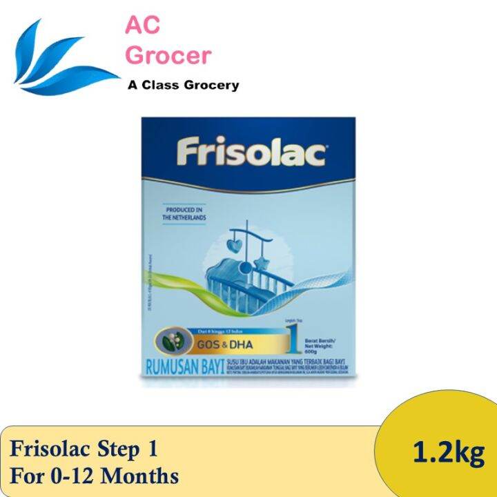 Frisolac Step 1 1.2kg ( 400g x 3 Packs ) | Lazada