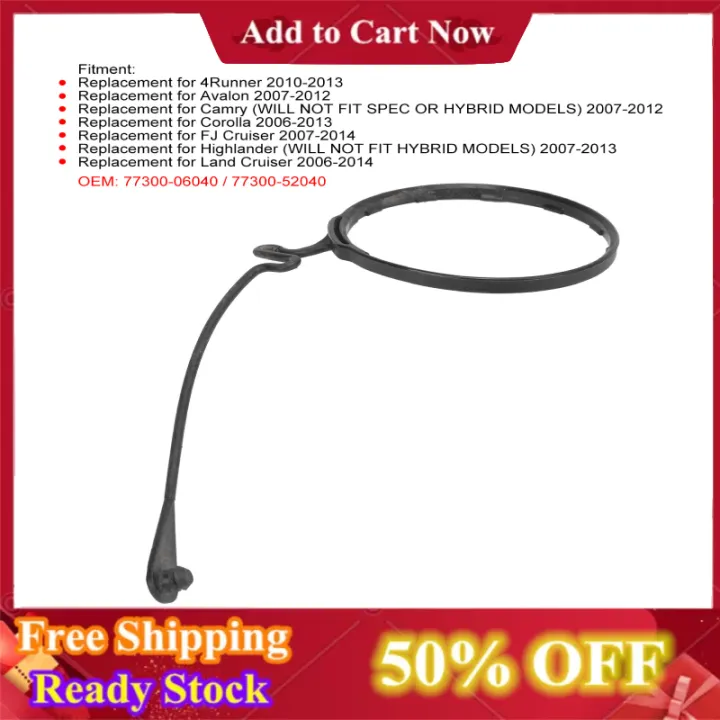 【คุณภาพสูง】เชือกปิดฝาถังน้ำมันรถยนต์ 77300‑06040 การซ่อมแซมการซ่อมบำรุง ...