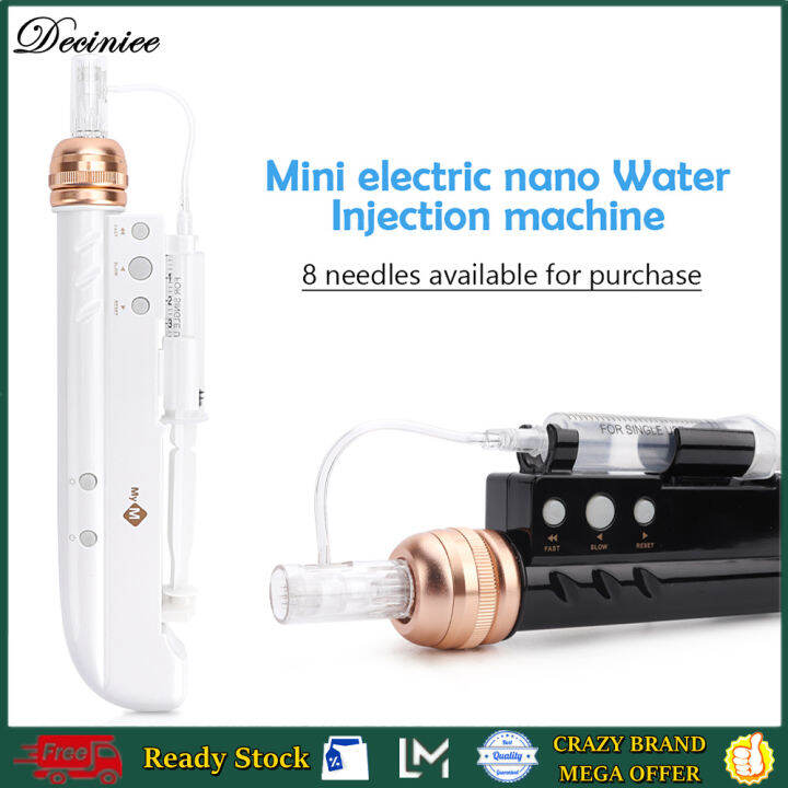 Water Hydro VacuumGun Anti Wrinkle Injection Machine Nano Facial Beauty ...